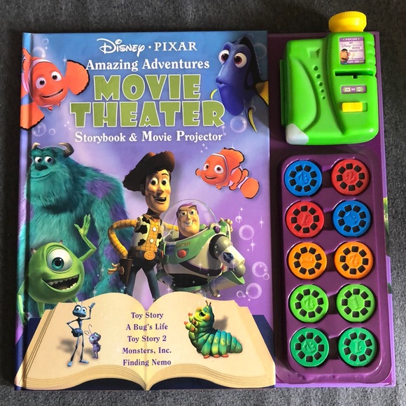 pixar | Toys | 203 Disney Pixar Amazing Adventures Movie Theater ...